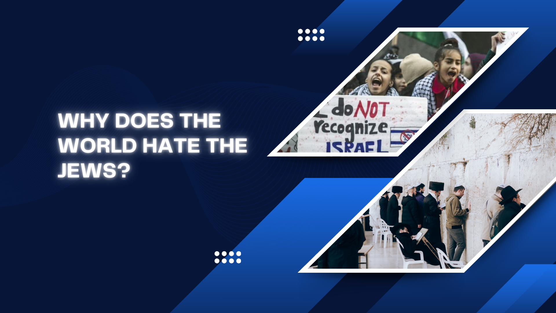 Why Does the World Hate the Jews? | Alex McFarland - Hope for our Times